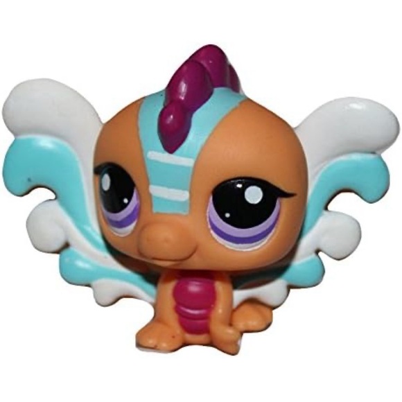 Littlest Pet Shop | Toys | Littlest Pet Shop Lps Orange Dragon Fairy ...